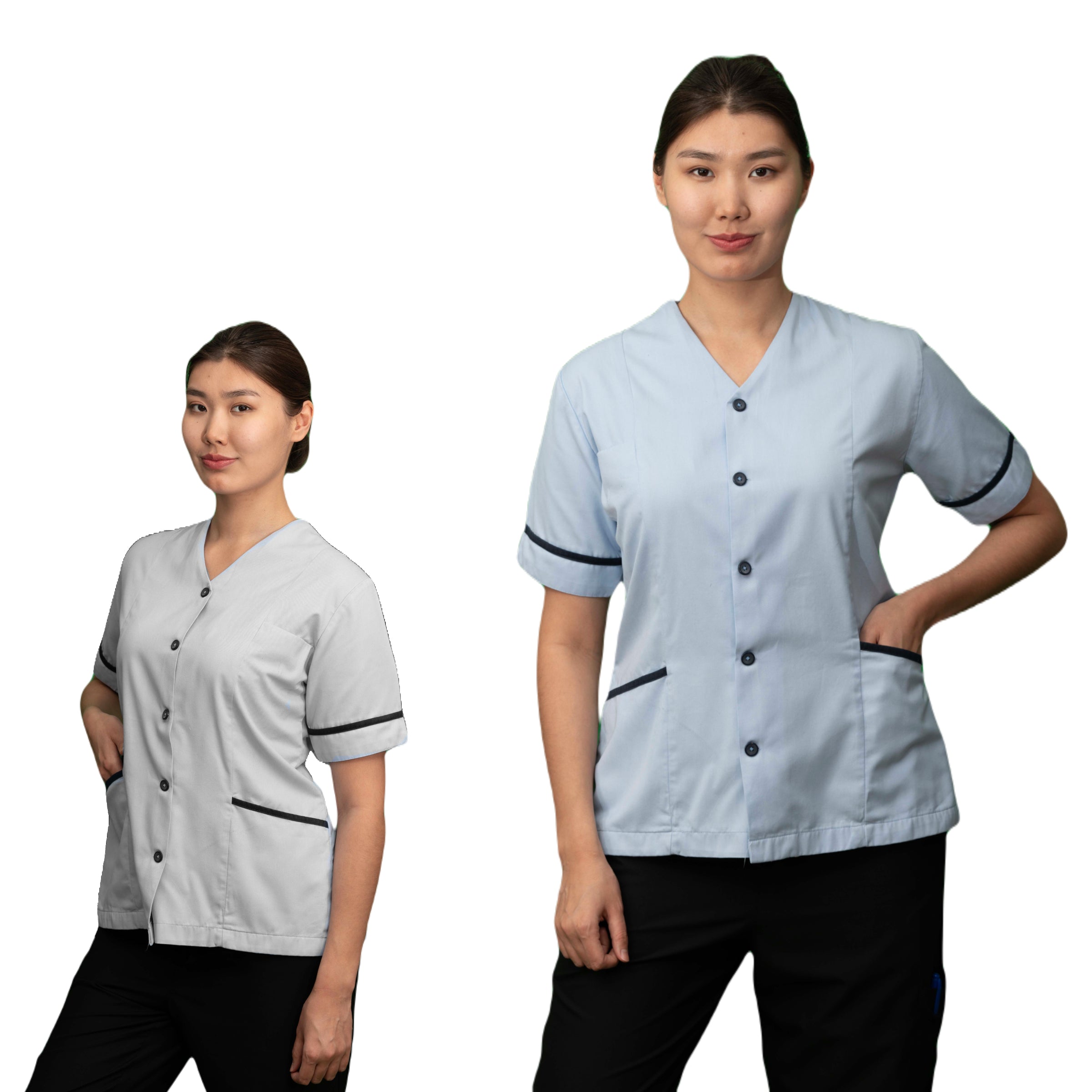 Ladies V-Neck Tunic – Betheny Uniforms